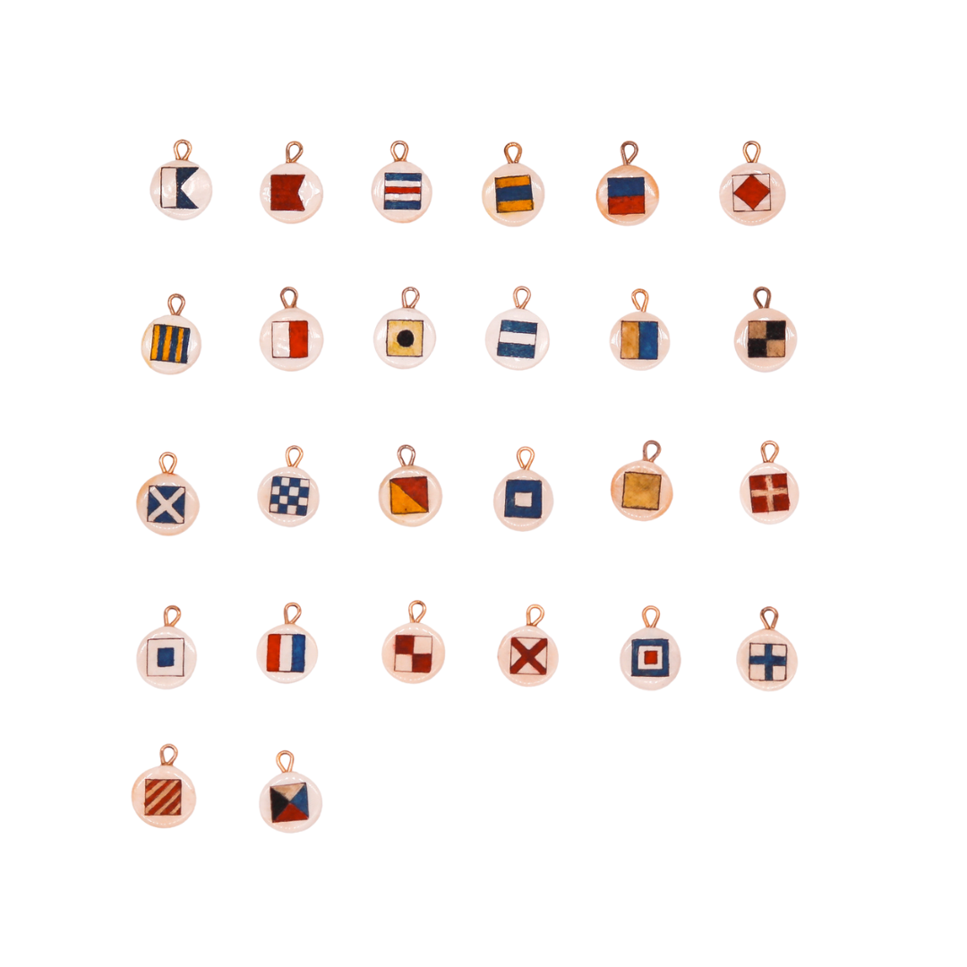 Signal Flag Charms